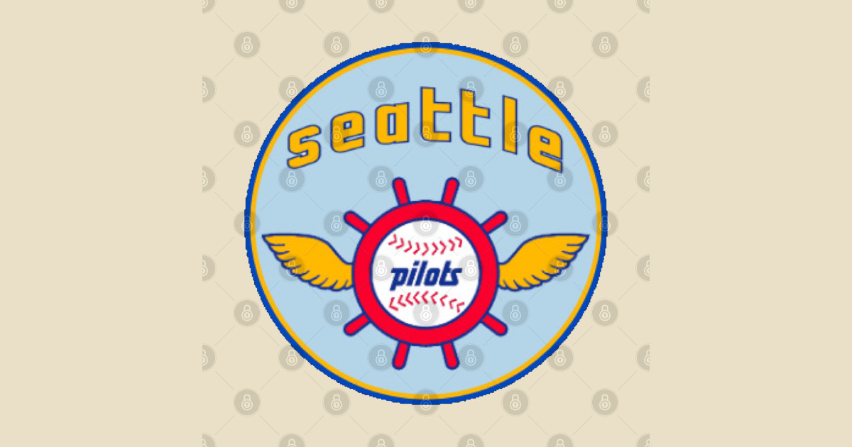 Defunct Seattle Pilots Baseball - Seattle Pilots - T-Shirt | TeePublic