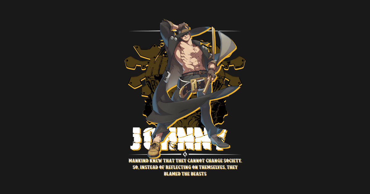 Johnny (Guilty Gear Strive) - Guilty Gear - T-Shirt | TeePublic
