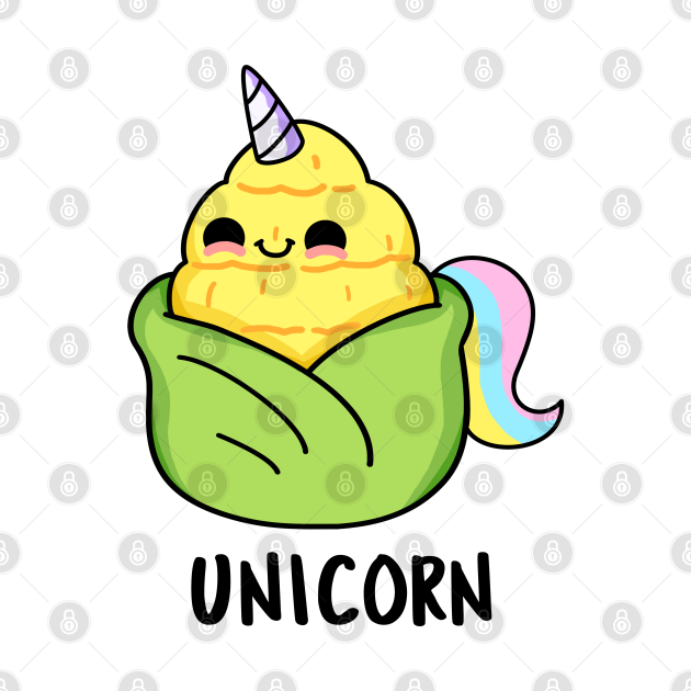 Uni Corn Cute Unicorn Pun - Unicorn Pun - T-Shirt | TeePublic