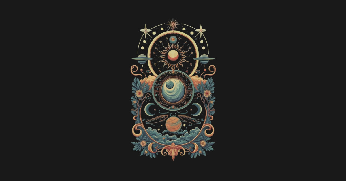 Celestial Model - Celestial Art - T-Shirt | TeePublic