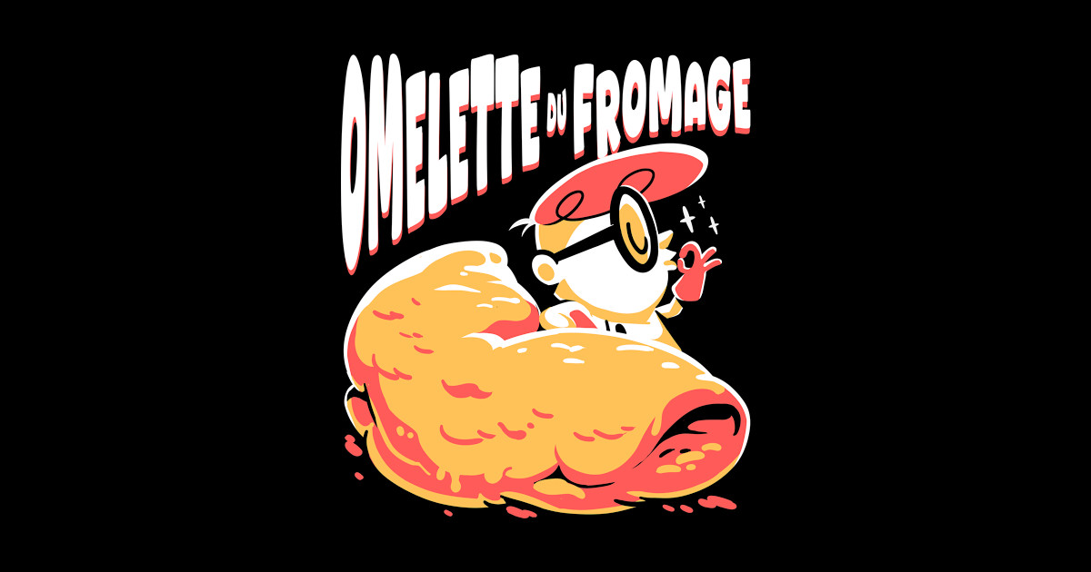 French Lesson - Dexters Laboratory - Sticker | TeePublic