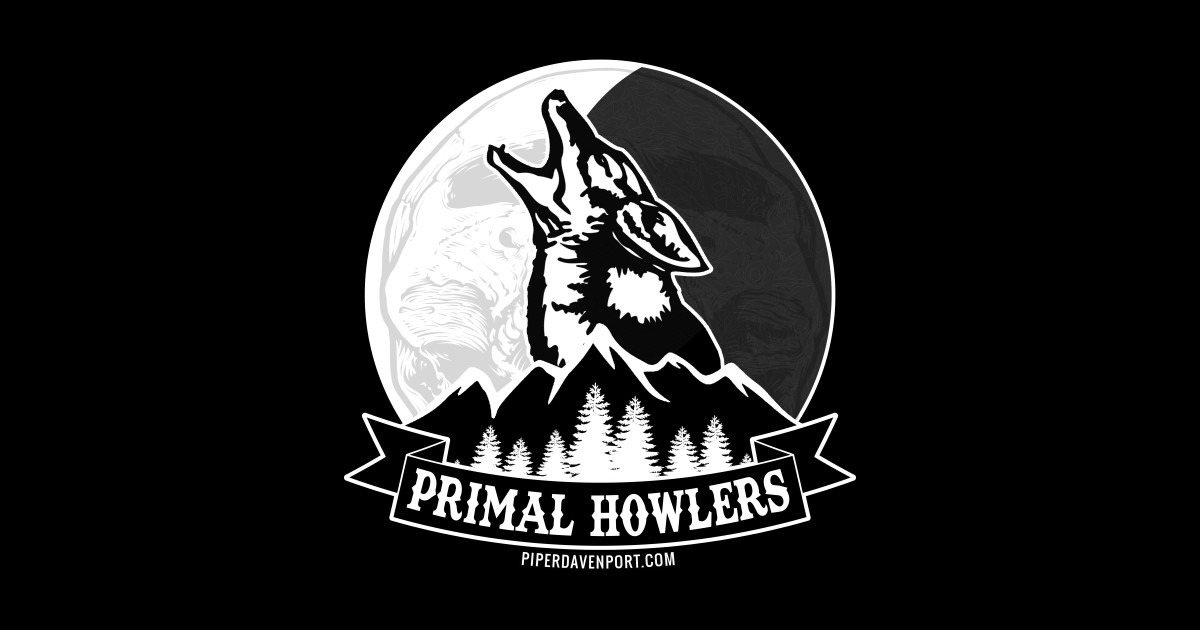 Piper Davenport - Primal Howlers Logo - Piper Davenport - Sticker ...