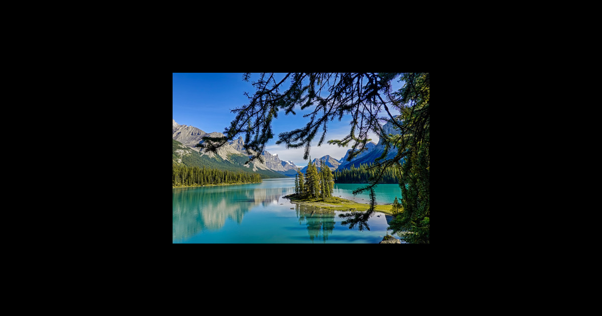 Jasper National Park Spirit Island Maligne Lake Alberta Canada - Jasper ...