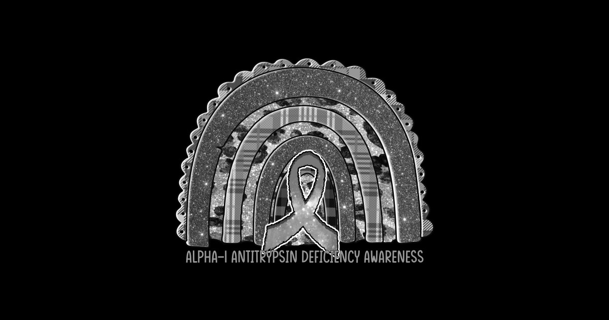 Alpha-1 Antitrypsin Deficiency Awareness - rainbow ribbon hope love ...