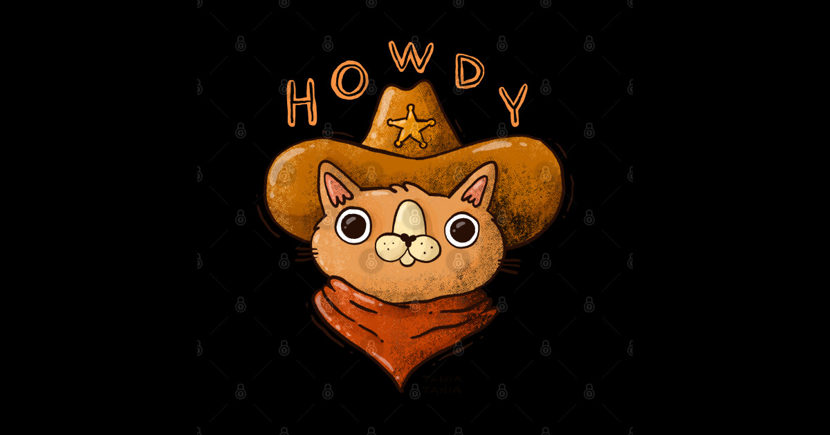 Howdy - Sheriff - Sticker | TeePublic