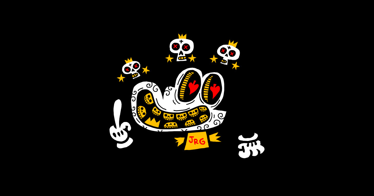 Muerto Mouse - Punkrock - Sticker | TeePublic