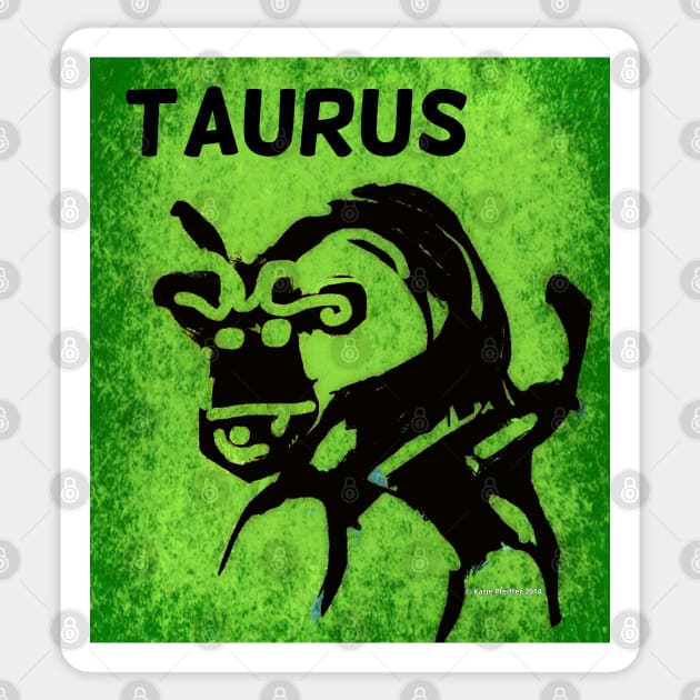 Taurus The Bull - Taurus - Sticker | TeePublic