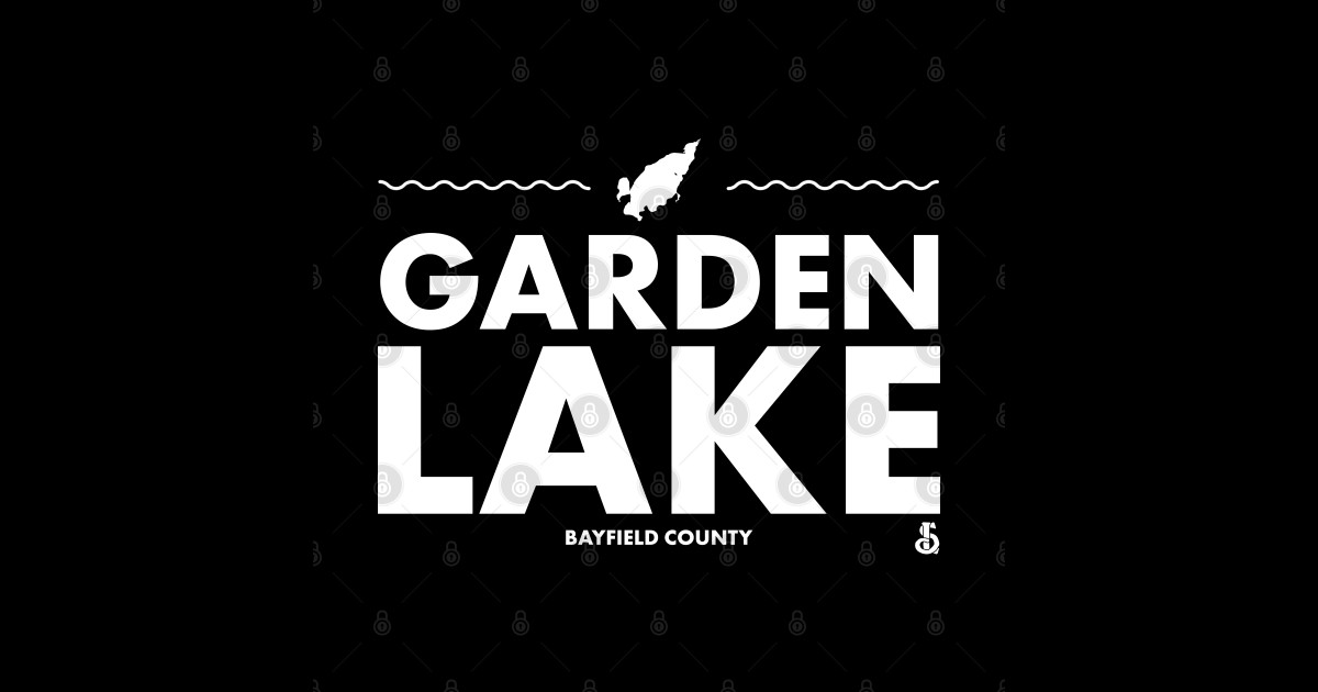 Bayfield County, Wisconsin - Garden Lake - Wisconsin - Sticker | TeePublic