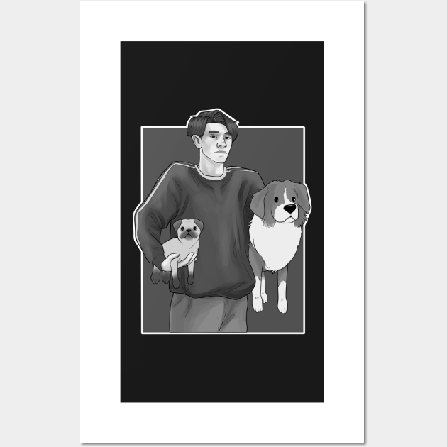 Nick Nelson - heartstopper Nellie And Henry B&W - Kit Connor - Posters ...