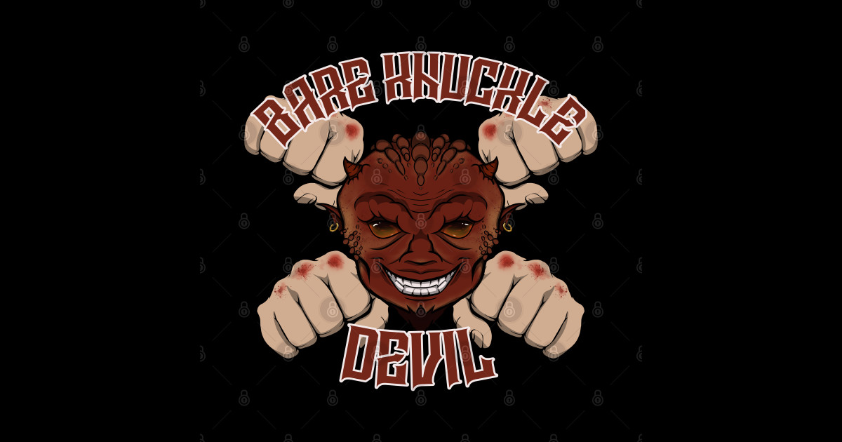 Bare knuckle boxing Devil - Bare Knuckle Boxing - Sticker | TeePublic