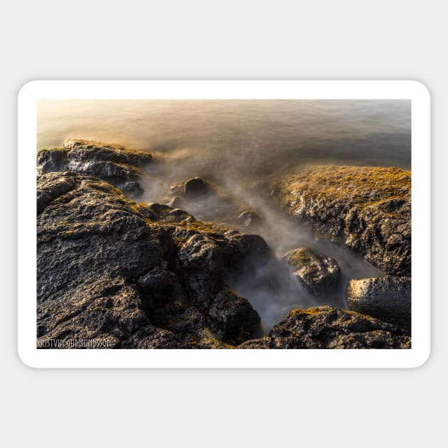 Lava Beach - Iceland - Sticker | TeePublic