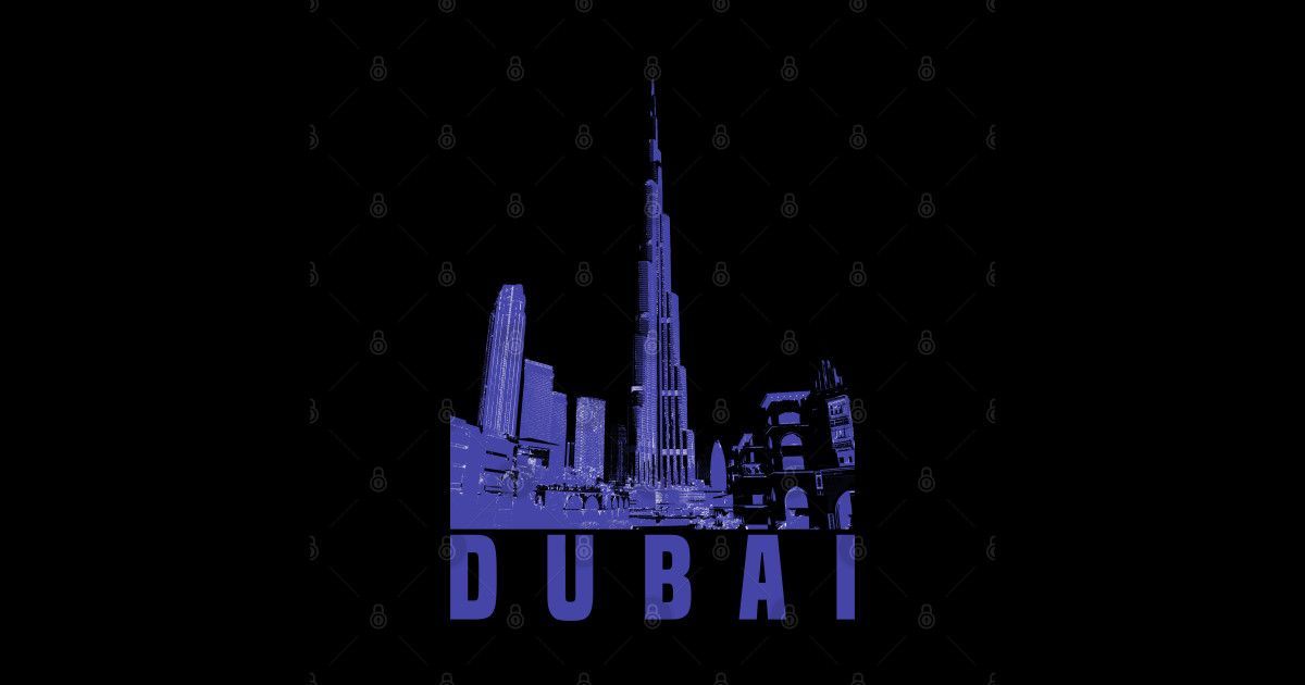 Dubai - Dubai - Sticker | TeePublic