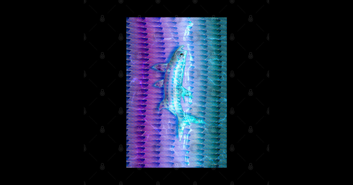 Tarpon Skin - Tarpon - Posters and Art Prints | TeePublic