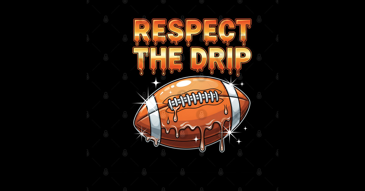 Football Drip for Lineman WR QB RB Ice Cream Sprinkles Boy - Football ...