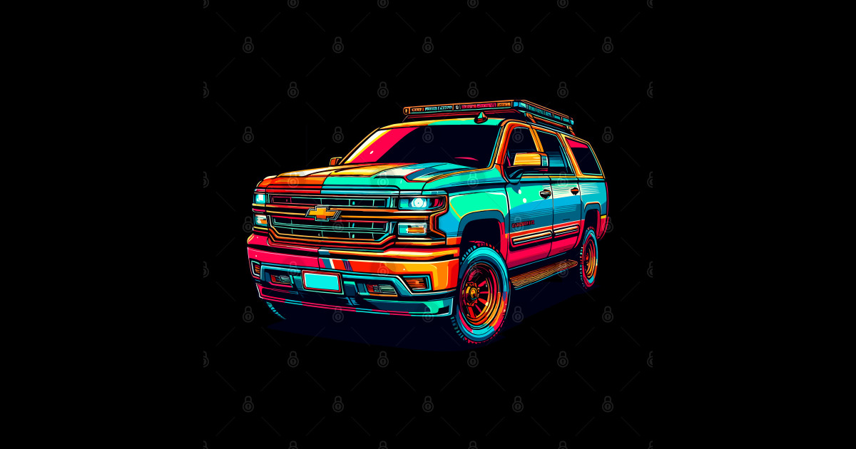 Chevrolet Suburban - Chevrolet Suburban - Posters and Art Prints ...
