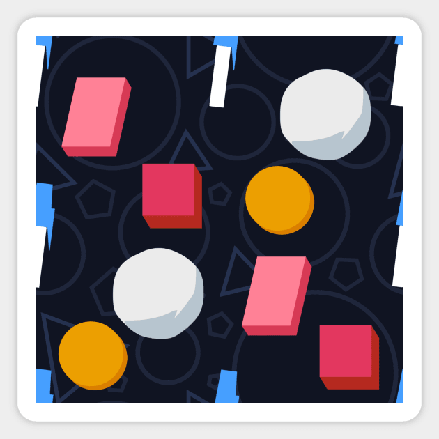 Bfdi Pattern - Bfb - Sticker | TeePublic