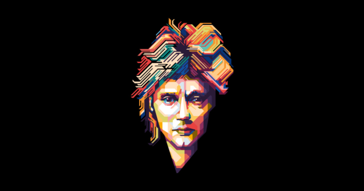 Roger Taylor Queen Band WPAP Pop Art Style - Wpap Popart - Pin | TeePublic