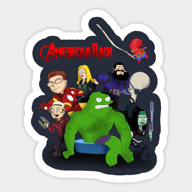 American Dad - Dad - Sticker | TeePublic