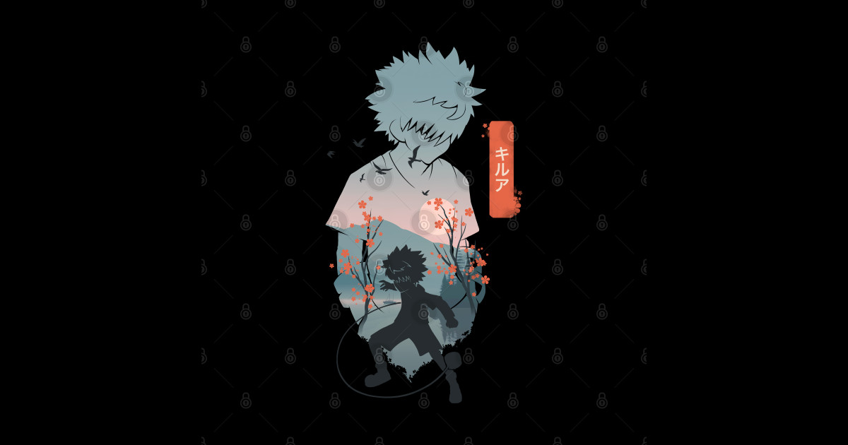 Killua Hunter - Hunter X Hunter - Sticker | TeePublic