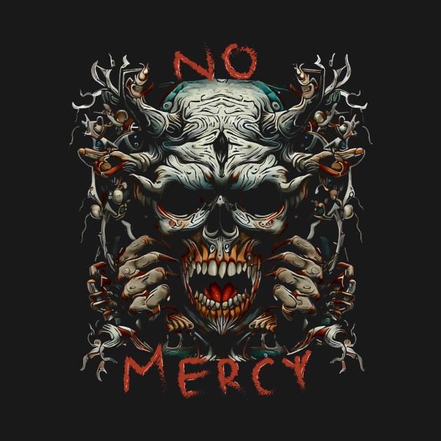 No mercy - Horror - T-Shirt | TeePublic
