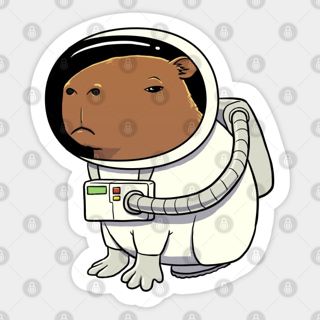 astronaut capybara