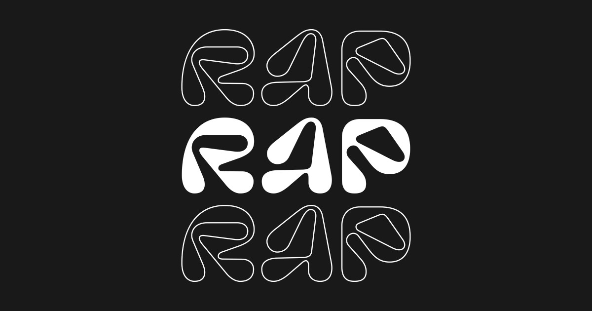 Rap music logo design - Rap - T-Shirt | TeePublic