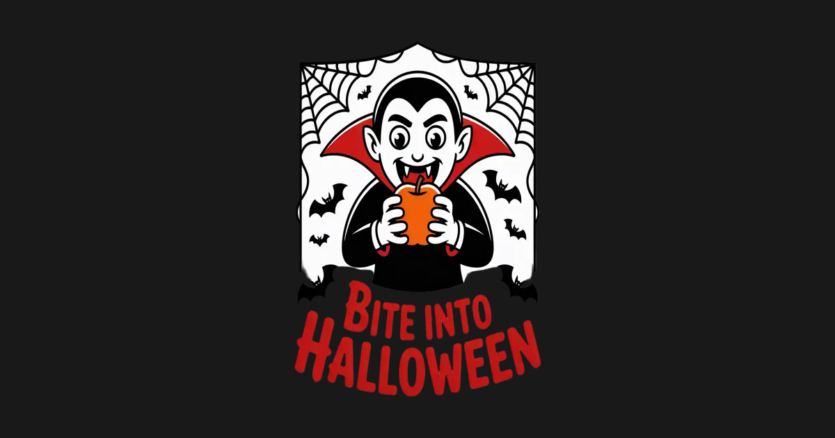 Bite Into Halloween Vampire Bats Theme - Bite Into Halloween Vampire ...
