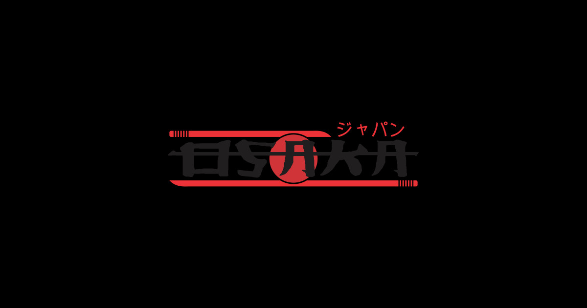 OSAKA Japan's prefectures - Japanese Art - Sticker | TeePublic