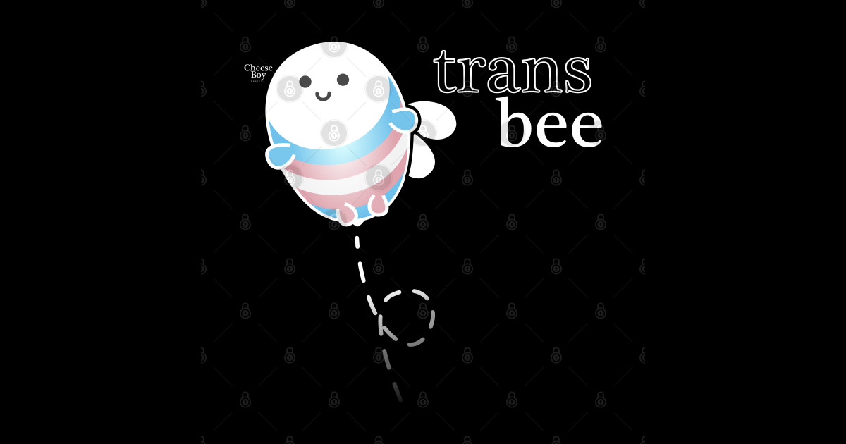 Transbee - Pride Flag - Sticker | TeePublic