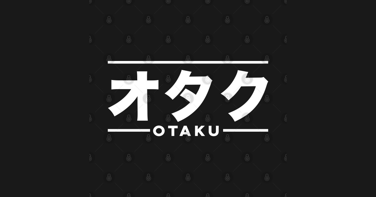Otaku Funny Japanese Aesthetic Text Anime Otaku Vaporware - Otaku - T ...
