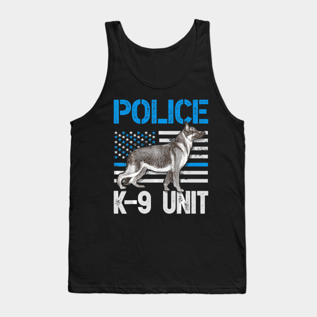 Police K 9 Unit T shirt Thin Blue Line Officer Dog Costume - Police K 9 ...