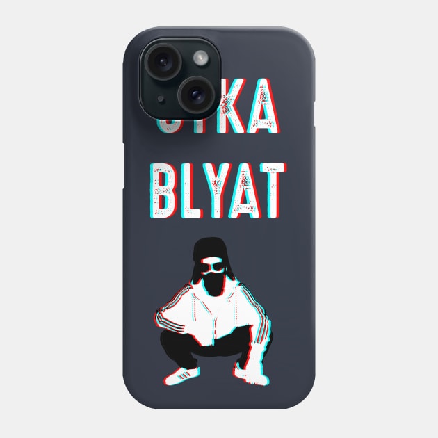 Cyka Blyat Slav Squat - Cyka Blyat - Phone Case | TeePublic