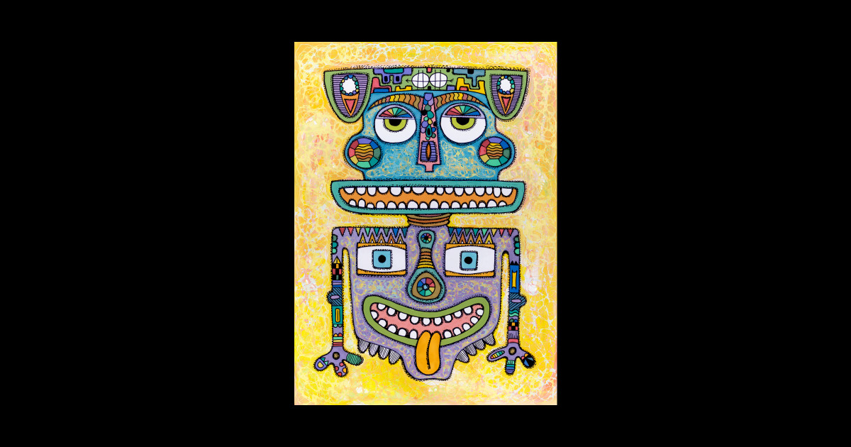 Totem #3 Wall Art - Totem - Posters and Art Prints | TeePublic