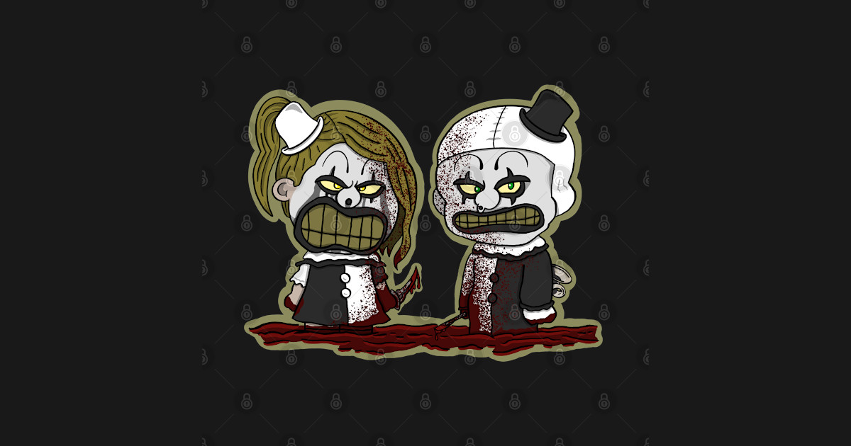Calvin and Susie are Terrifying - Terrifier 2 - T-Shirt | TeePublic