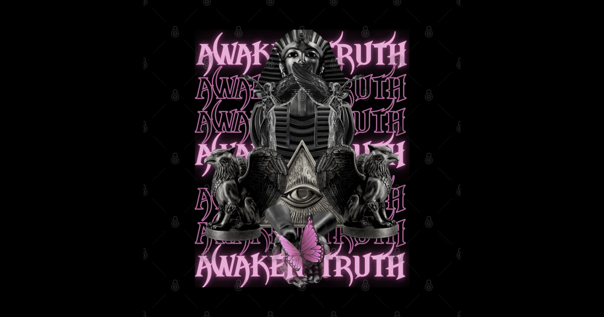 Awaken Truth Ancient Egyptian Mysteries - Egyptian Mysteries - Sticker ...