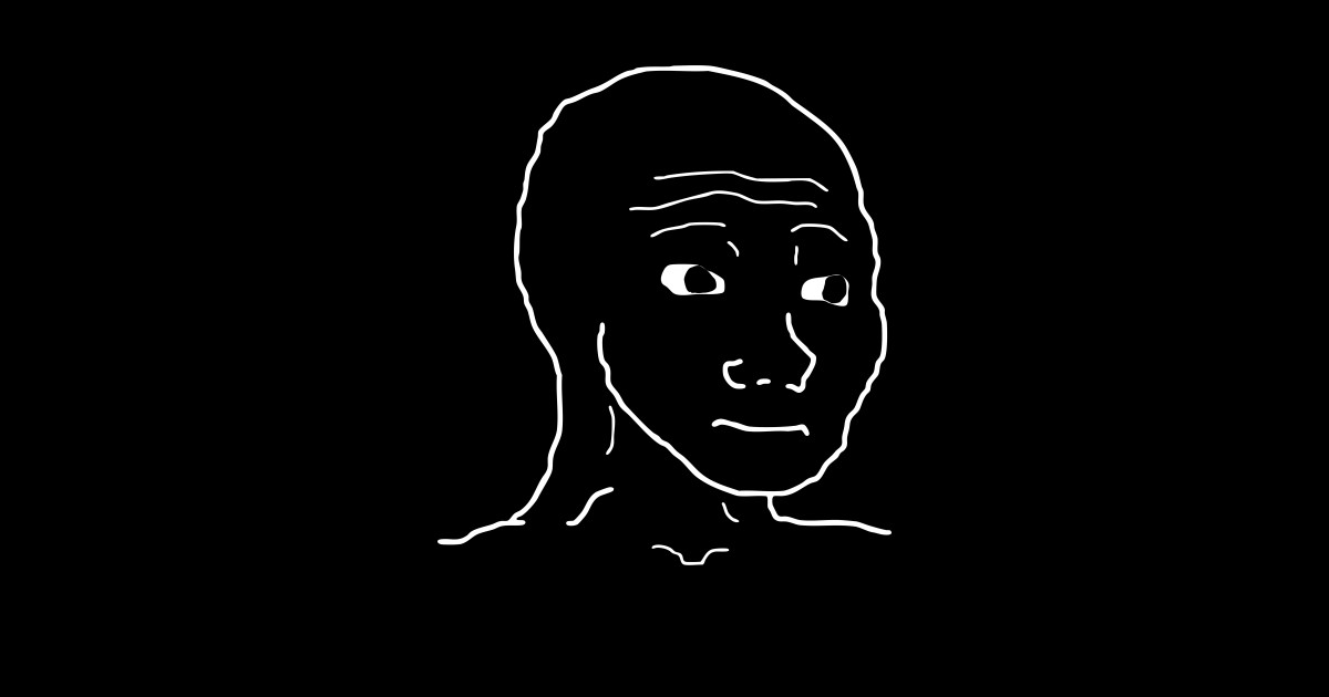 Wojak - Wojak - Sticker | TeePublic