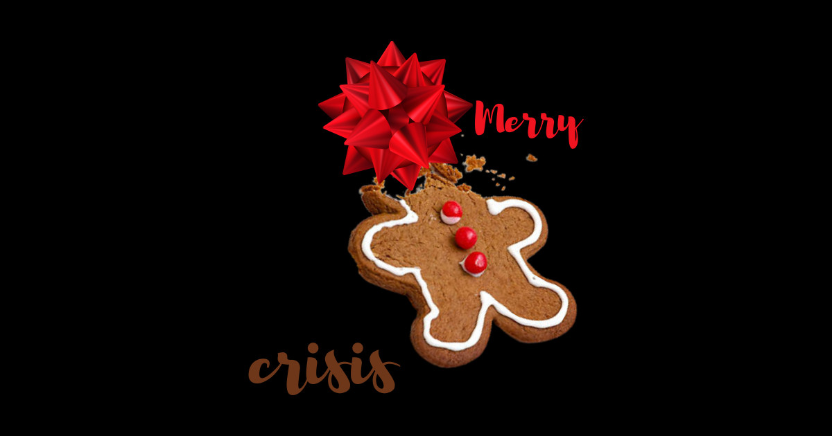 Headless Gingerbread Man - Christmas Gifts - Sticker | TeePublic