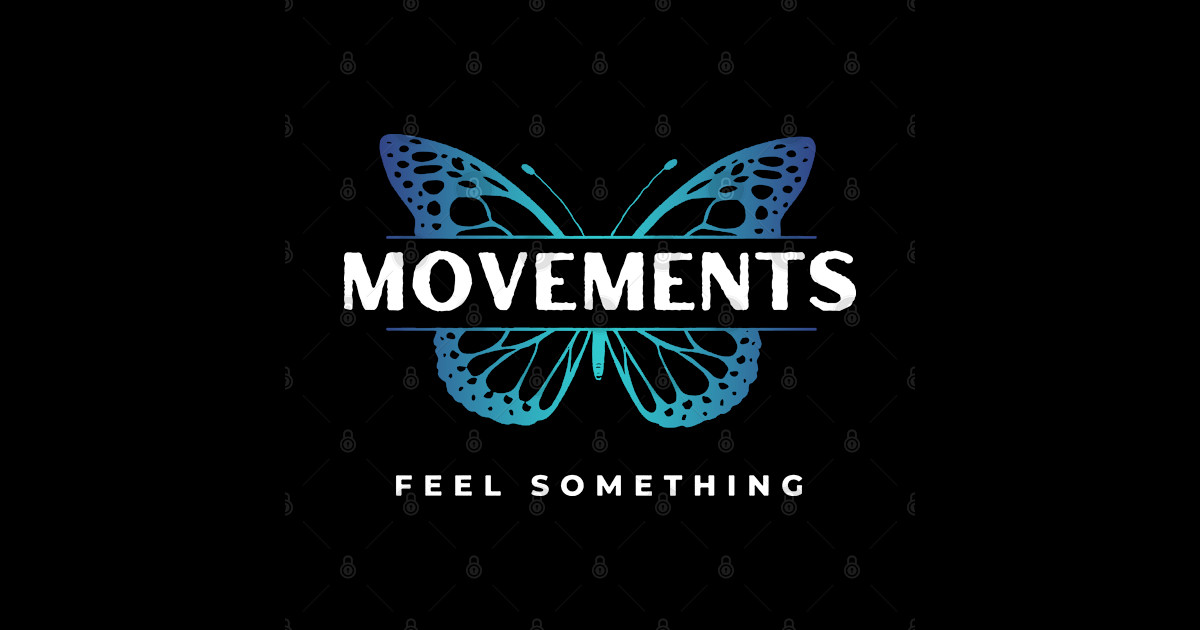 buterfly movements - Movements - Sticker | TeePublic