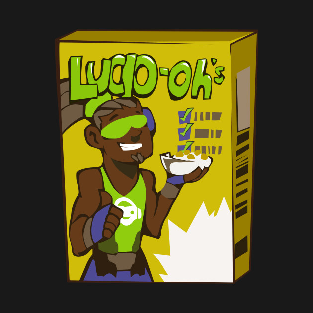 Lucio cereal - Lucio Ohs - T-Shirt | TeePublic