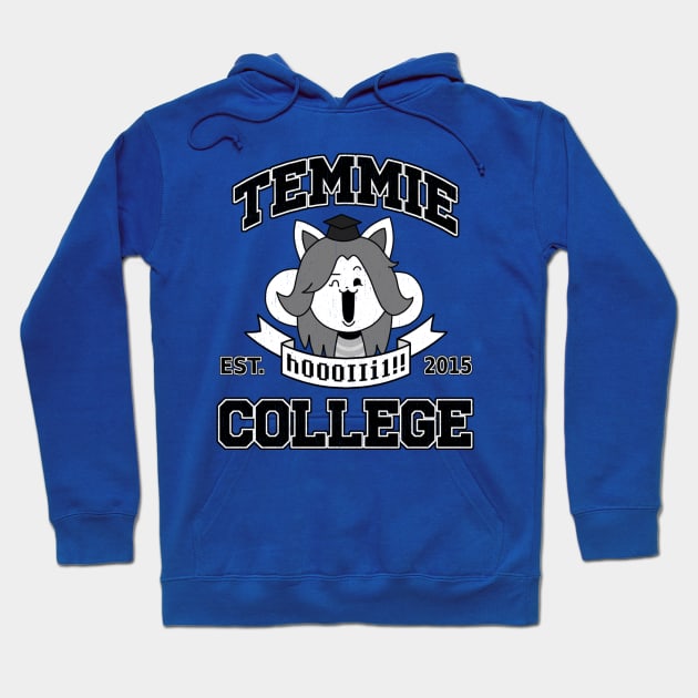 Temmie College - Undertale - Hoodie | TeePublic