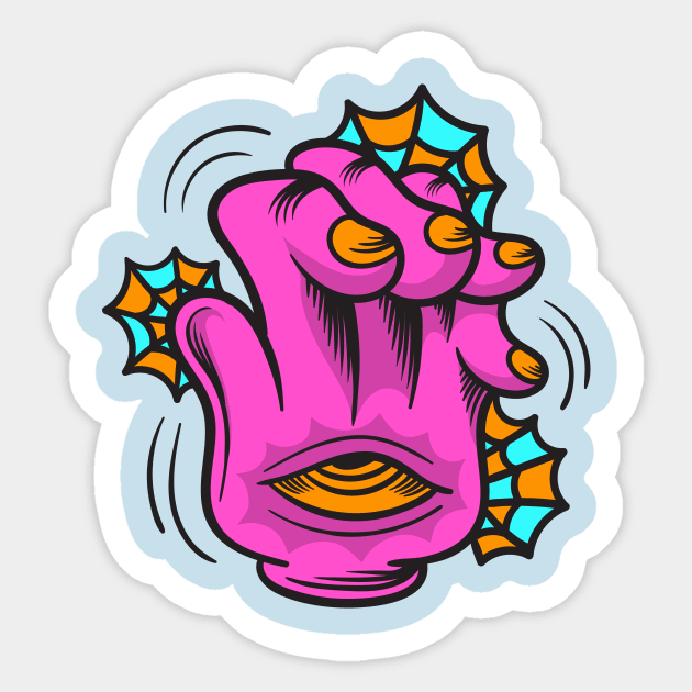 Bored High Five - Bored High Five - Sticker | TeePublic