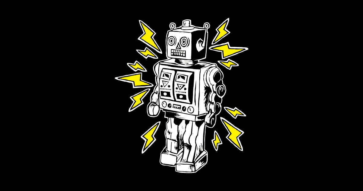 Greg the Robot - Robot - Sticker | TeePublic