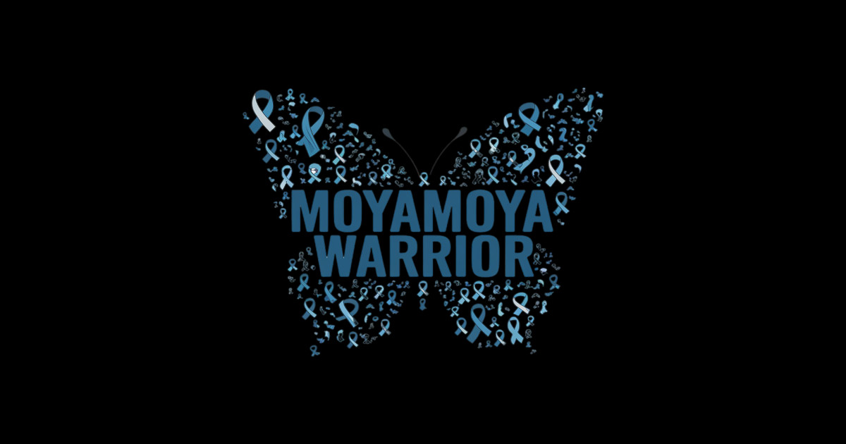 Moyamoya Disease Awareness Butterfly Support Ribbon - Moyamoya Disease ...