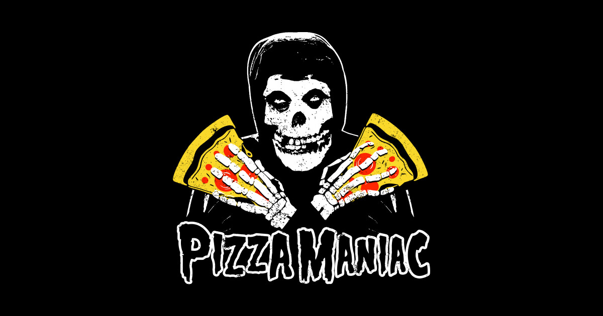 Pizza Fiend - Pizza - Sticker | TeePublic