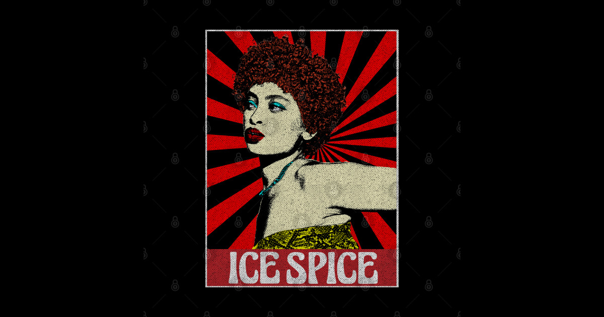 Ice Spice Pop Art Style - Ice Spice - Sticker | TeePublic