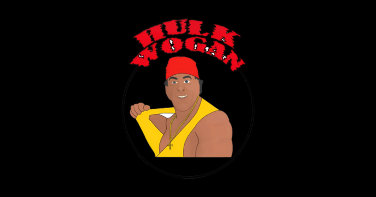 Hulk Hogan cartoon - Hulk Hogan - Posters and Art Prints | TeePublic