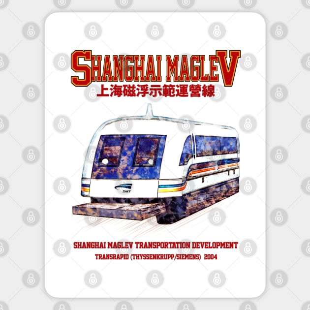 Shanghai Maglev High-Speed Train. Shanghai Maglev Transportation ...