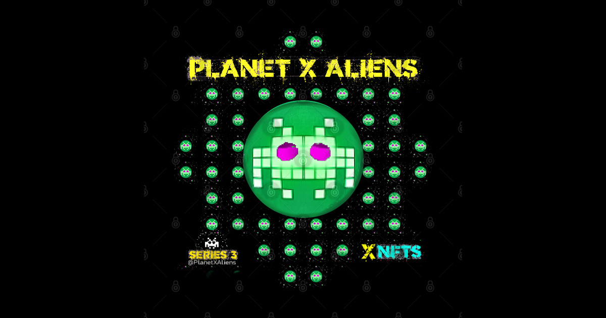 Sci-Fi Gamer Planet X Aliens - Planet X Aliens Sci Fi - Sticker | TeePublic