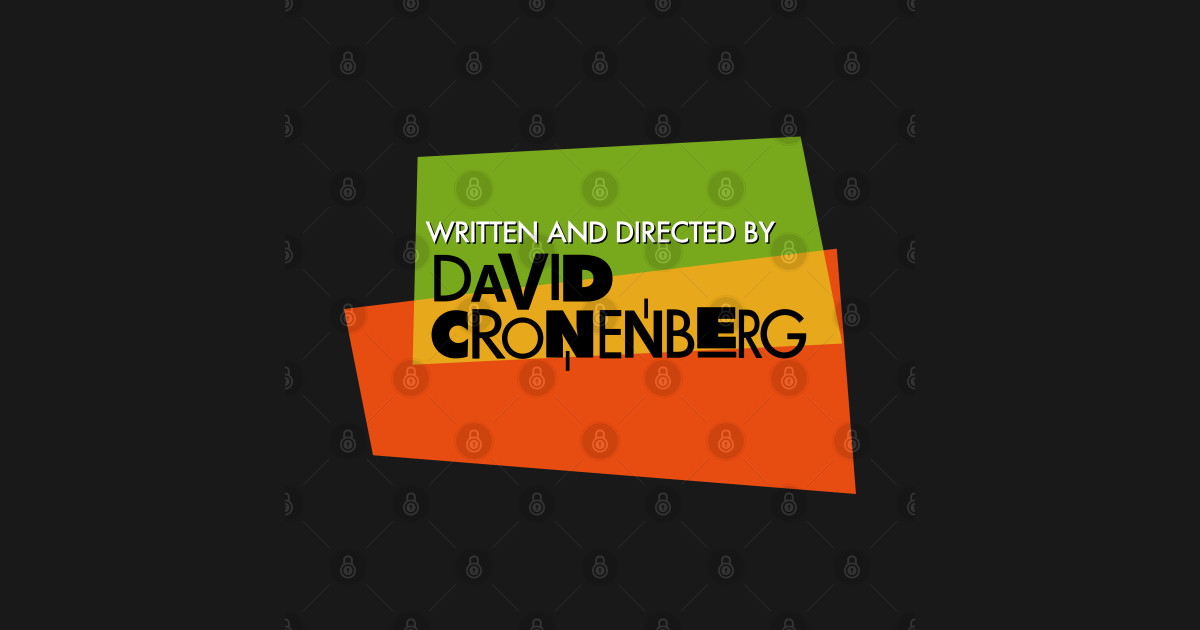 Directed by David Cronenberg - David Cronenberg - T-Shirt | TeePublic