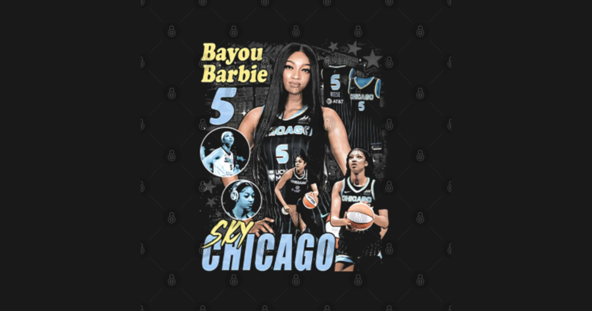 Angel Reese Bayou Barbie - Angel Reese - T-Shirt | TeePublic